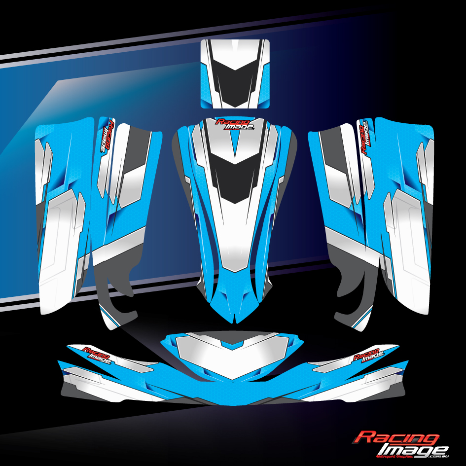 KG MK14 Racing Image Pre Design2 Kit - Versatile Design - Racing Image